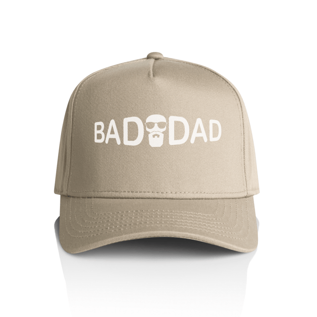 BADDAD White Logo Hat