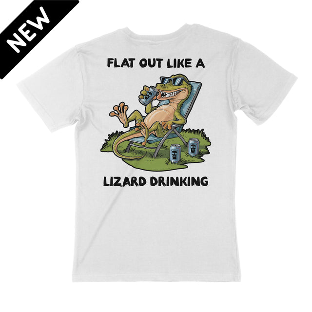 Flat Out Like A Lizard Drinking